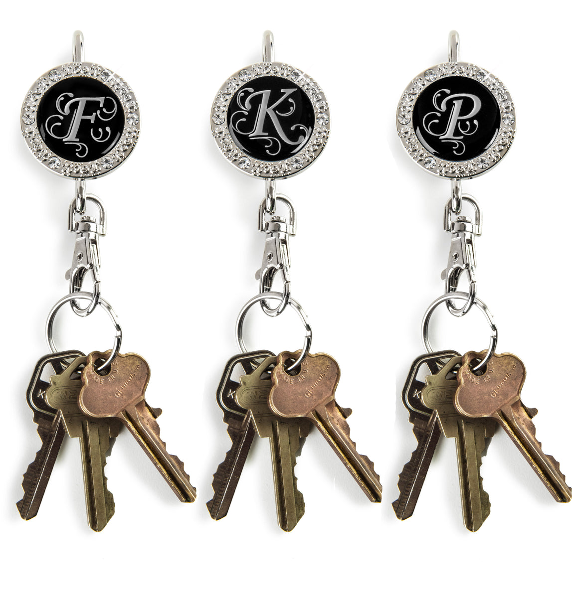 Monogram Bling Finders Key Purse® Collection – Alexx Inc.