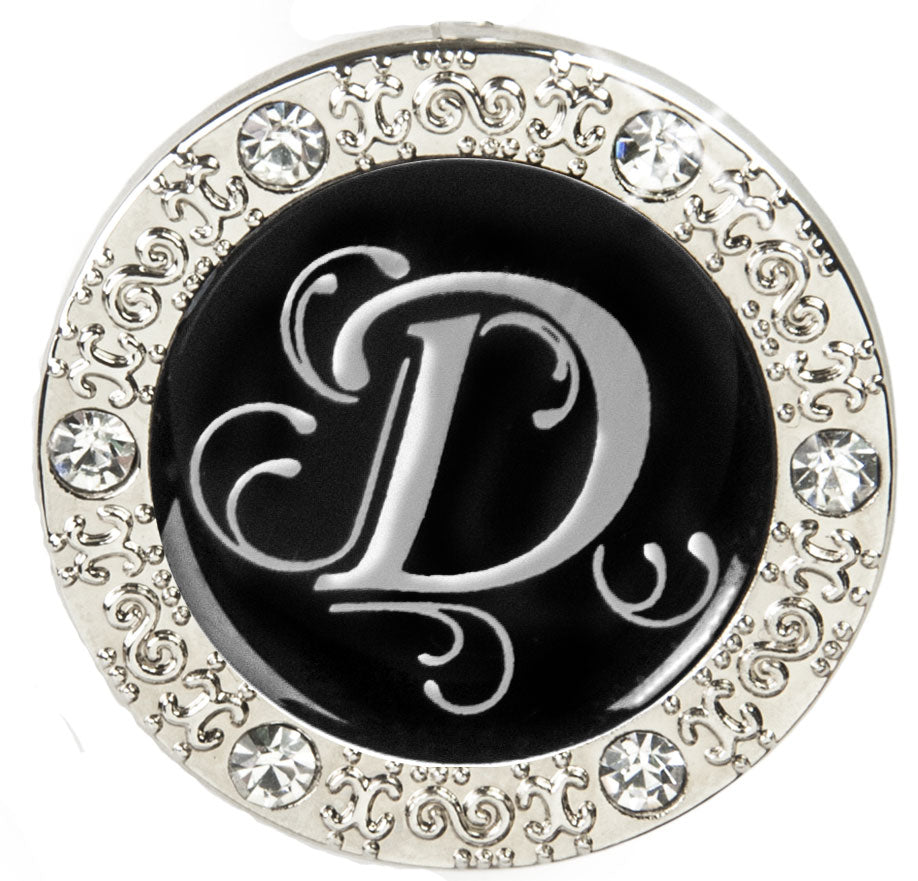 Monogram Bling "D" – Alexx Inc.