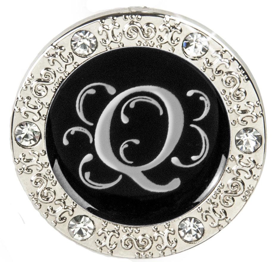 Monogram Bling "Q" – Alexx Inc.