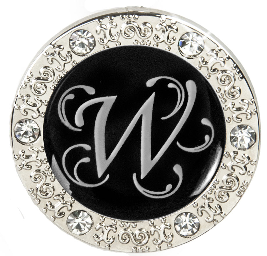 Monogram Bling "W" – Alexx Inc.